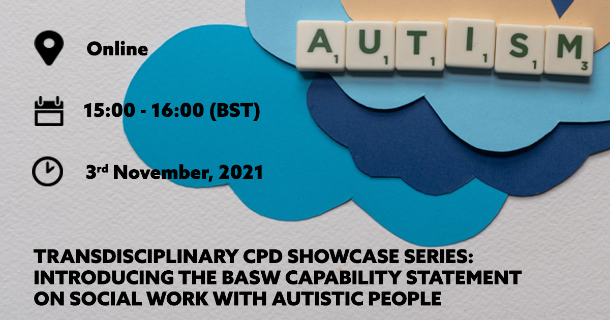 Transdisciplinary CPD Showcase Series: Introducing the BASW Capability ...