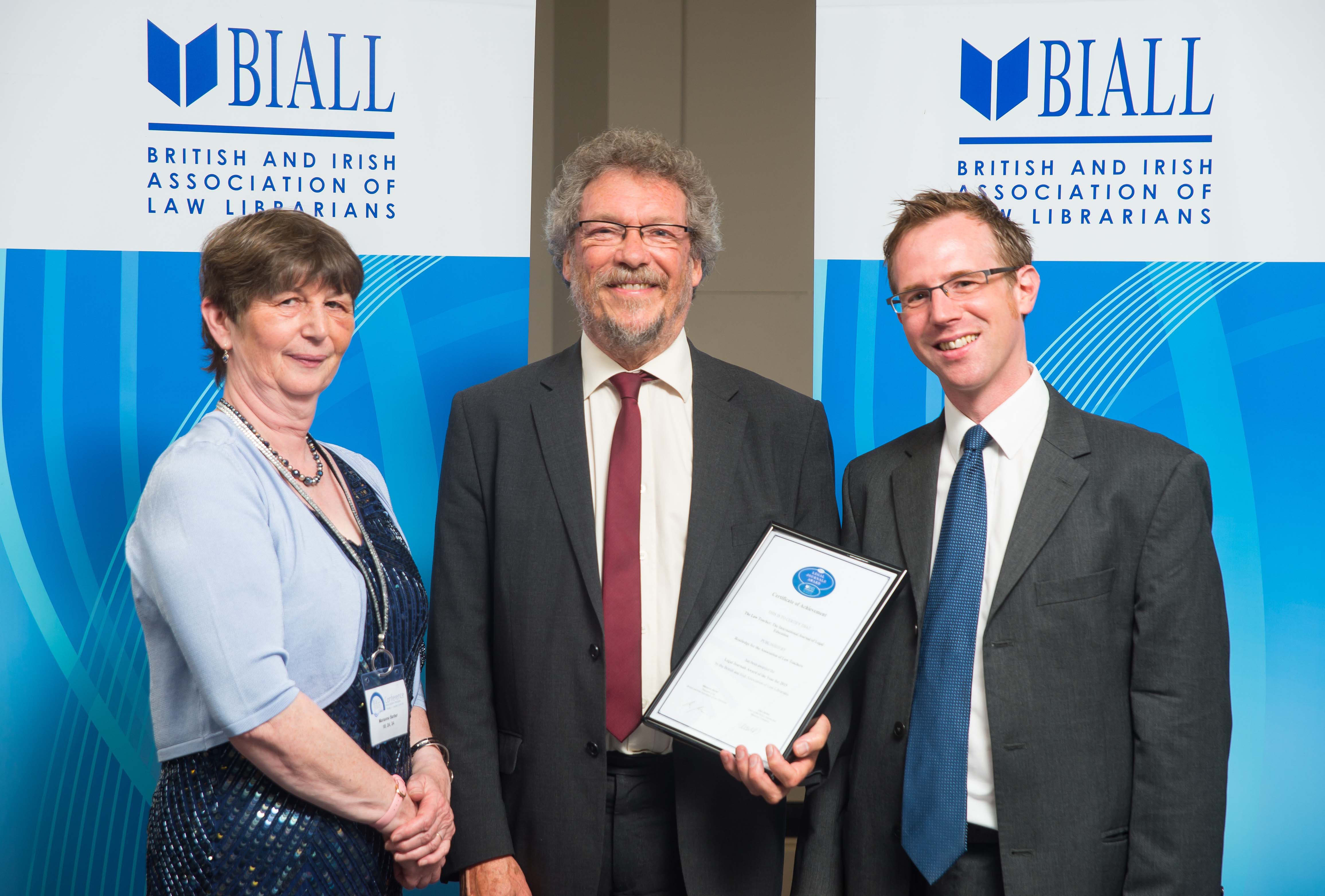 Law journal editor and Northumbria professor celebrates win of the ...