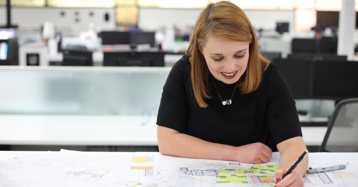 Northumbria architect apprentice has designs on career progression