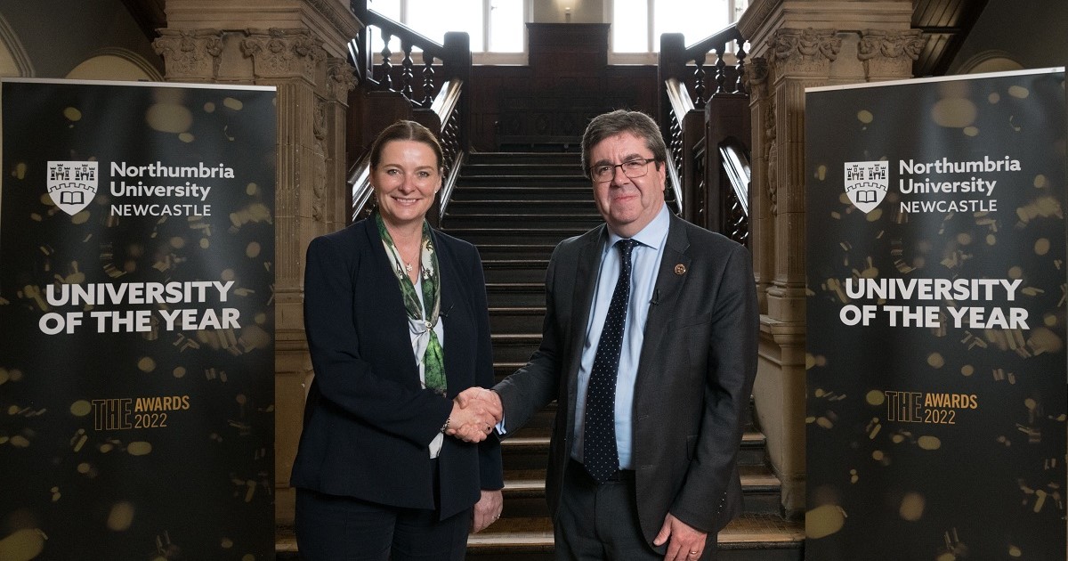 Northumbria welcomes Secretary of State for Education Northumbria welcomes Secretary of State for Education