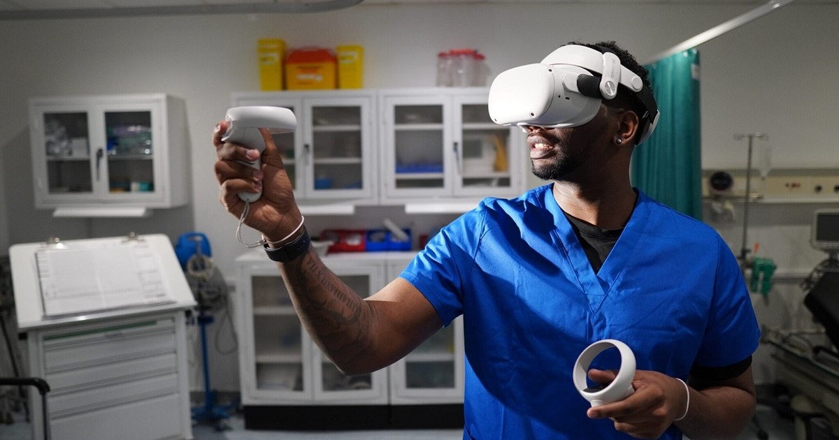 Simulated learning using virtual reality recognised as example of best ...